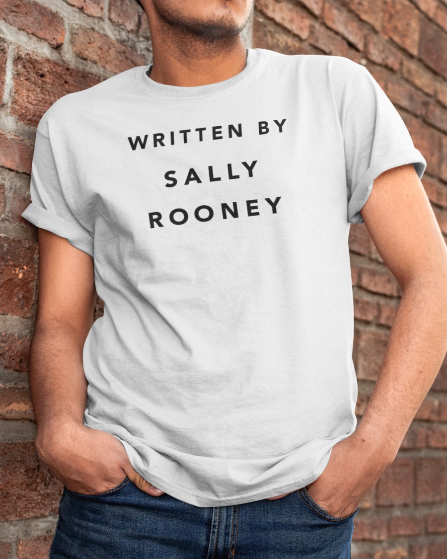 Steph Bohrer Wearing Written By Sally Rooney T Shirt Moonkissed